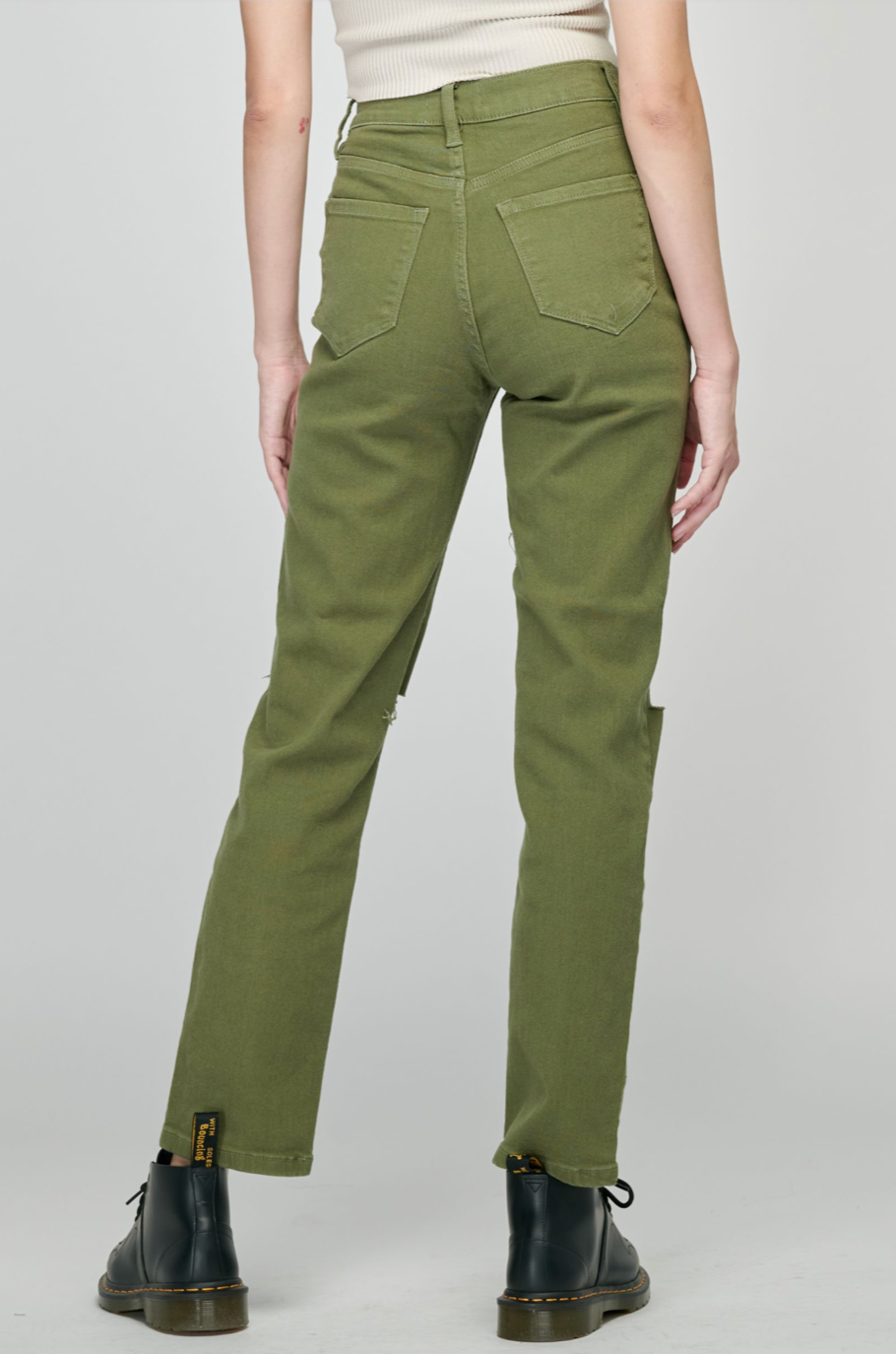 Olive Mom Jean – Trend Clothing